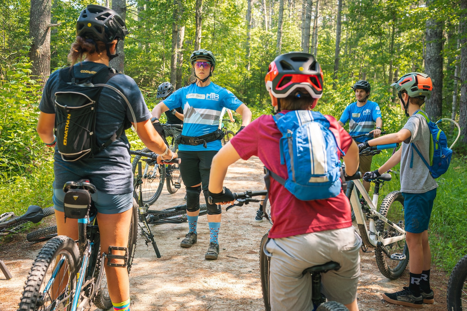 Tech Trail Applications Clinic at Santos - MTB Skills Factory